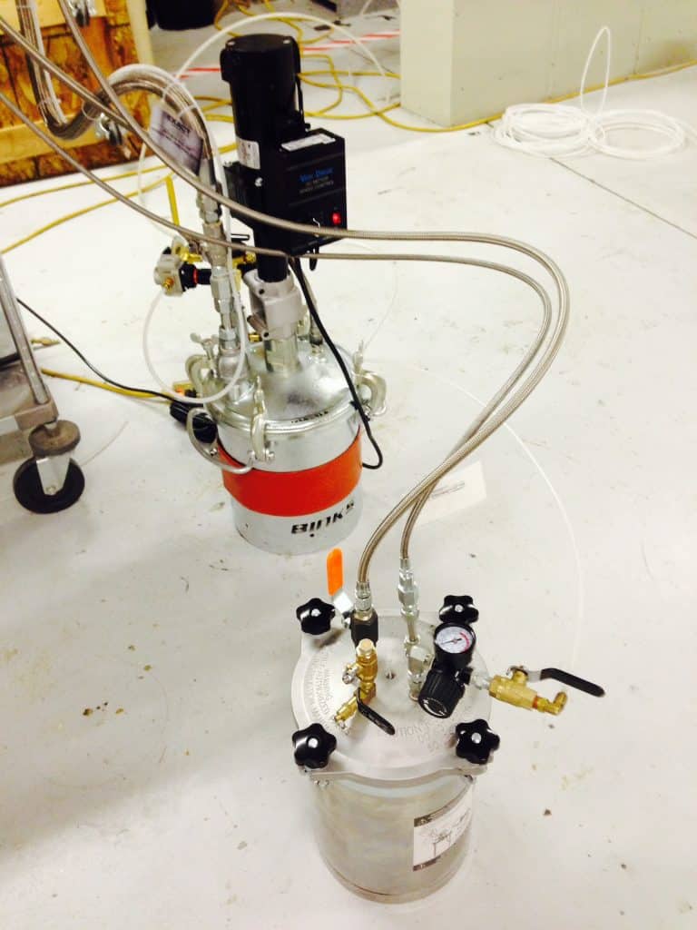 Picking up our Automatic Dispensing Machine for Epoxy - Probes ...